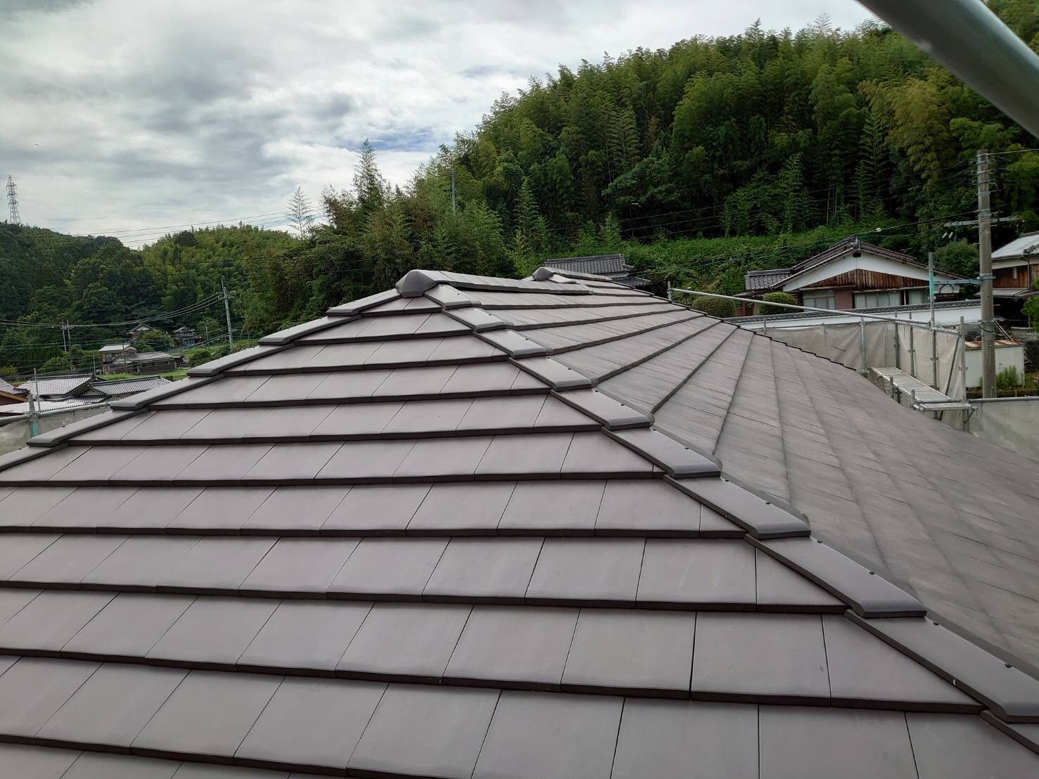 周南市Y様邸屋根葺き替え工事｜ブログ｜新着情報｜（山口県岩国市・周南市の屋根リフォーム・外壁塗装リフォームならやねや職人〈ナガタニ興産〉）